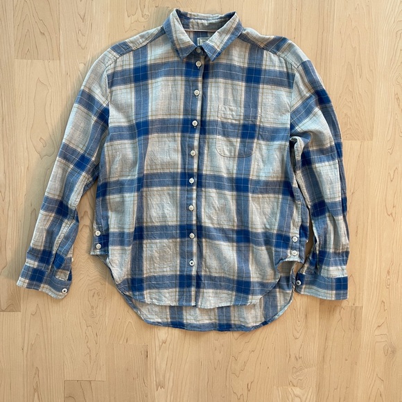 Fat Face | Tops | Fat Face Light Weight Flannel Womens | Poshmark